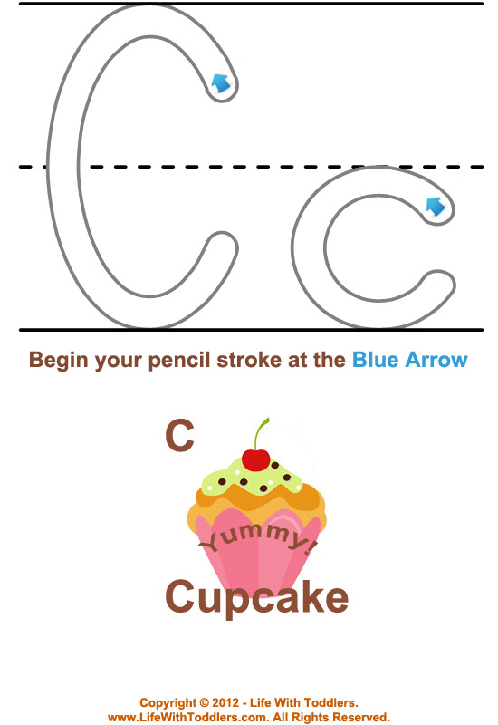 Tracing The Alphabet Life With Toddlers